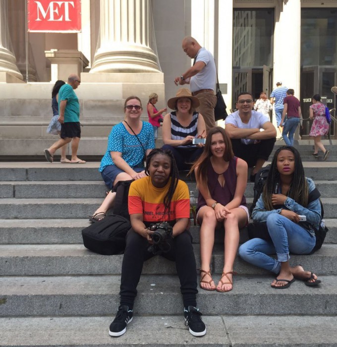 First year Masters students currently on a field trip to New York City ...